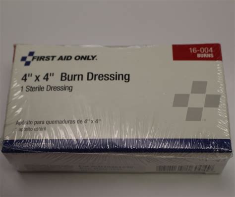 Far 4 In X 4 In Gel Soaked Burn Dressing