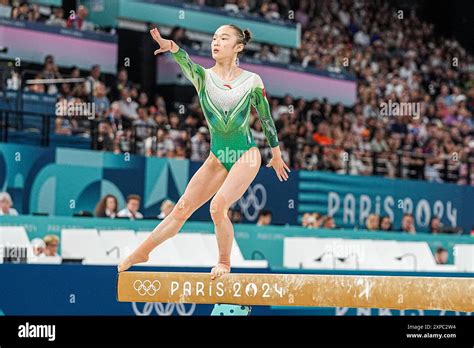 Yaqin Zhou Of China Silver Medal Artistic Gymnastics Womens Balance