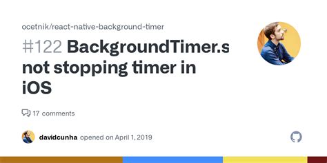 backgroundtimer stopbackgroundtimer not stopping timer in ios · issue
