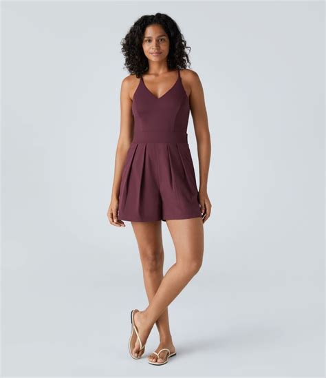 Womens Breezeful Backless Side Invisible Zipper Pocket Quick Dry