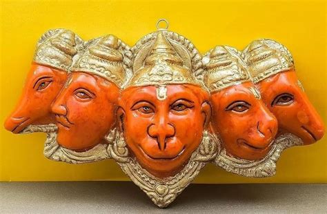 Panchmukhi Hanuman Statue Main Door Wall Hanging Statue At Best Price