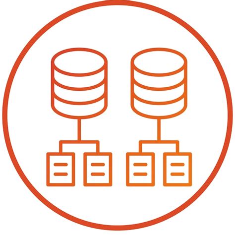 Premium Vector Data Modeling Icon Style Premium Vector Data Modeling Icon Style