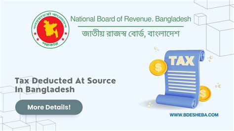 Tax Deducted At Source In Bangladesh In 2024