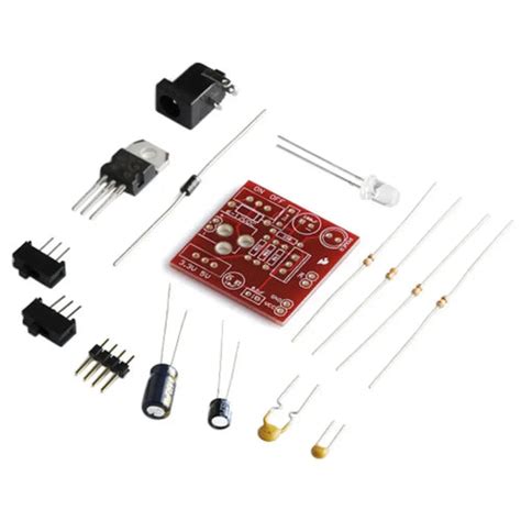 Breadboard Power Supply Kit 5v33v Robotshop