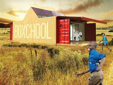 A Sustainable Container School Designed For Isolated Areas Design Indaba
