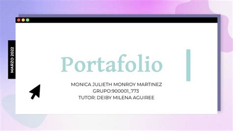 Portafolio Monica Monroy