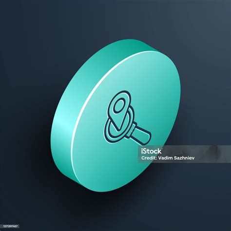 검은색 배경에 격리된 등소 선 검색 위치 아이콘입니다 포인터 기호가 있는 유리 를 돋보이게 합니다 청록색 원 버튼 벡터 일러스트레이션 0명에 대한 스톡 벡터 아트 및 기타