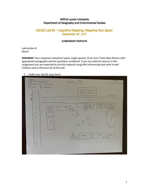 Lab Answers Gg Lab Assignment Wilfrid Laurier University