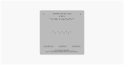 I Don T Understand But I Luv U Song By SEVENTEEN Apple Music