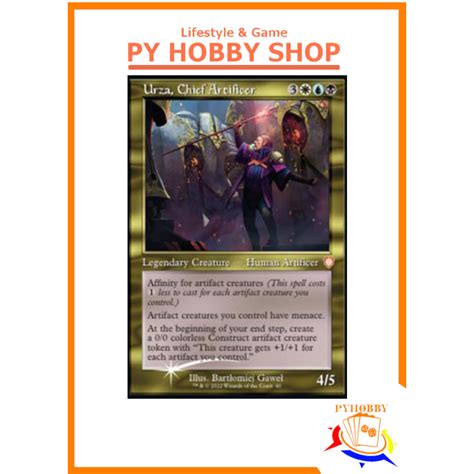 Mtg The Brothers War Commander Decks Foil Urza Chief Artificer