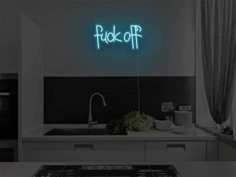 Fuck Off Led Neon Sign Instagobo