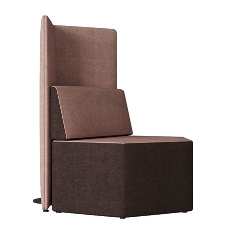 Multifunctional Hexagonal Seating System 3d Model Cgtrader