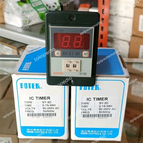 Jual Fotek Ic Timer Sy 2d 2 Digit 220vac Kab Tangerang