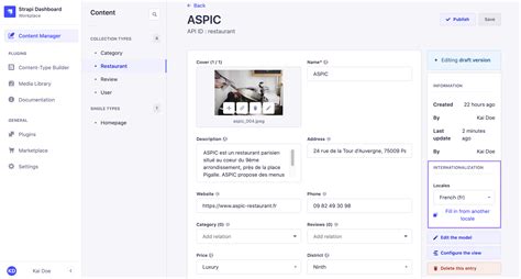 Translating Content Strapi中文文档 Strapi中文网