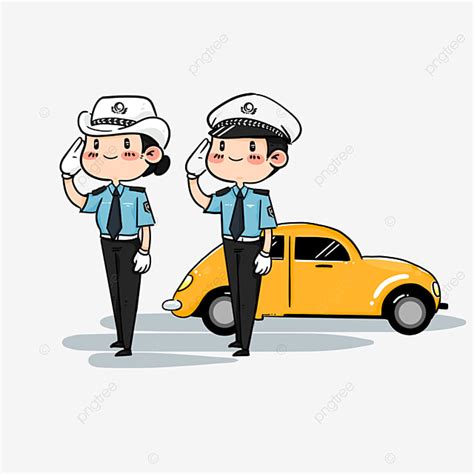 교통 안전 경찰 일러스트 명령 그림 안전 클립 아트 안전 교통 Png 일러스트 및 Psd 이미지 무료 다운로드 Pngtree