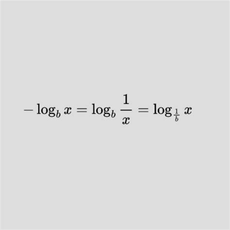 Logarithm Formula R Mathreference