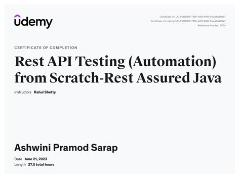 Ashwini Sarap On Linkedin Restapi Automation Api Apiautomation