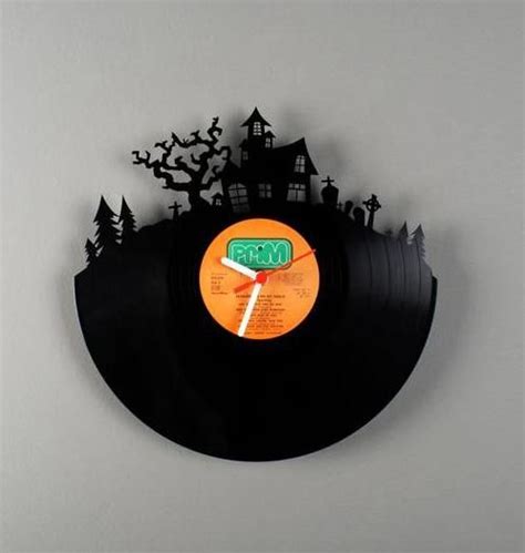 Даем вторую жизнь старым пластинкам Журнал Ярмарки Мастеров Часы Виниловые пластинки