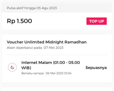 Cara Dapat Bonus Paket Internet Malam Smartfren Oid