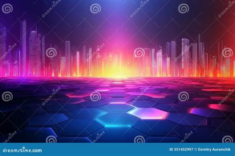 Cyber Big Data Flows Blockchain Data Fields Network Lines Linking Streams Stock Illustration