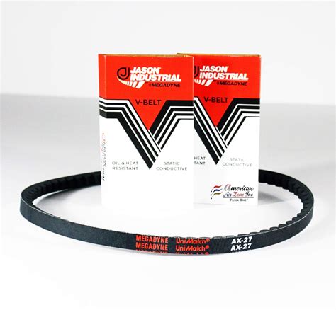 Megadyne Jason Industrial Cogged V Belt Ax27 Pack Of 1
