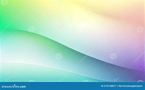 Generative Ai Serene Pastels A Soft And Subtle Gradient Of Calming Colors In An Organic