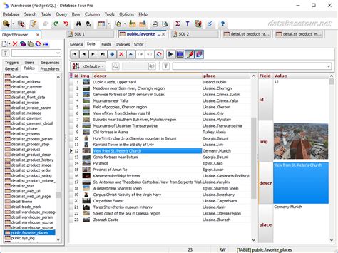 Universal Database Tool Database Tour
