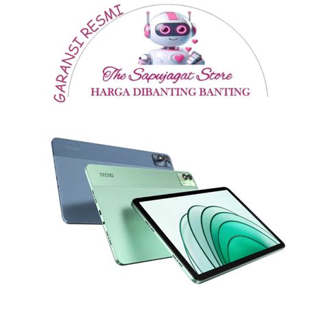 Jual Tecno Mega Pad 11 8128 And 8256 New Segel Box Garansi Resmi Promo