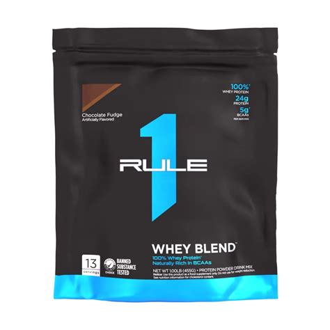 Shop The Best Deal On Rule1 R1 Whey Blend Online L Campus Protein
