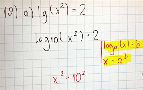 Logarithmus Vereinfachen Schule Mathematik