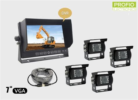 Conjunto De Inversión De 7 Monitor Lcd Con Grabación Cámara