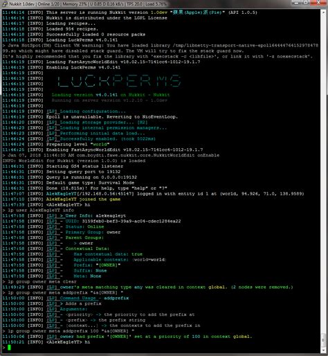 Prefix Has Been Set But Does Not Show Nukkitx · Issue 773 · Luckpermsluckperms · Github
