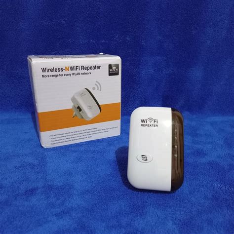 Jual Extender Range Wifi Repeater Portabel 300 Mbps Alat Penguat Sinyal Shopee Indonesia