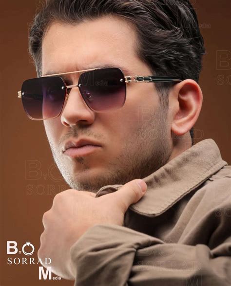 عینک مردانه دیتا فریم فلزی عدسی پلی کربنات فروشگاه سراد