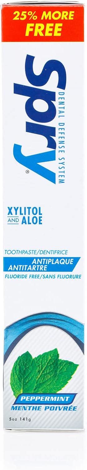 Spry Toothpaste Peppermint Newmarket Natural Foods Kitchen