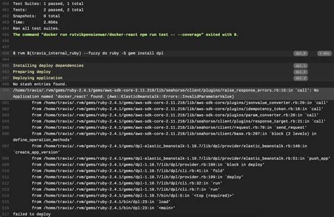 Awselasticbeanstalkerrorsinvalidparametervalue · Issue 954