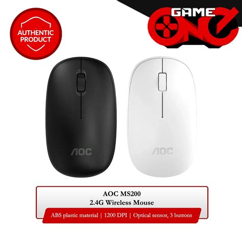 Aoc Ms200 24g Wireless Mouse Shopee Philippines