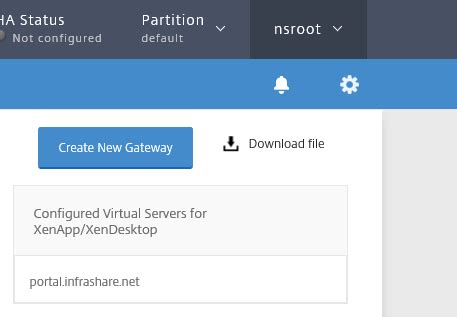 Install And Configure StoreFront Including The New NetScaler