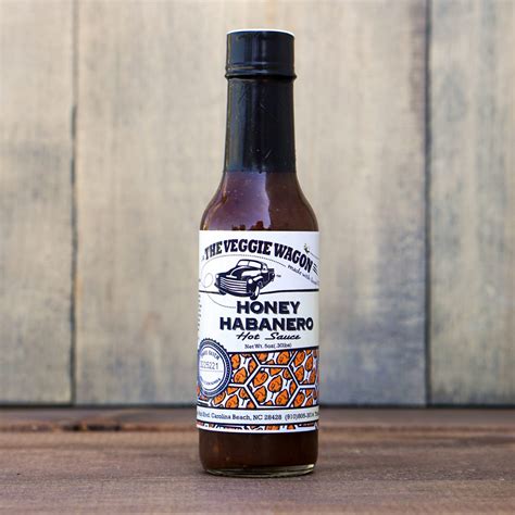 Honey Habanero Hot Sauce The Veggie Wagon