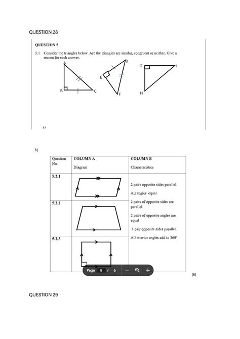 Ieb Grade 8 Maths Geometry Questions Pdf