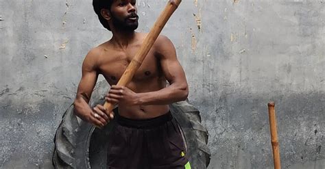 Intense Workout With Heavy Mace In Urban Gym Free Stock Video Footage Royalty Free 4k And Hd