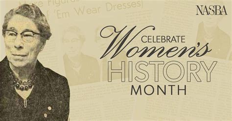 Nasba On Linkedin Womenshistorymonth