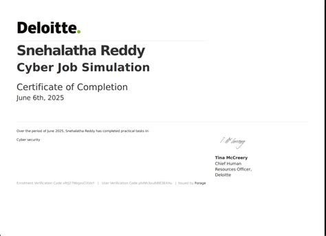 Deloitte Cybersecurity Dataanalytics Technology Forage