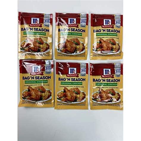 Mccormick Bag N Season Original Chicken Cooking Bag And Seasoning Mix 1