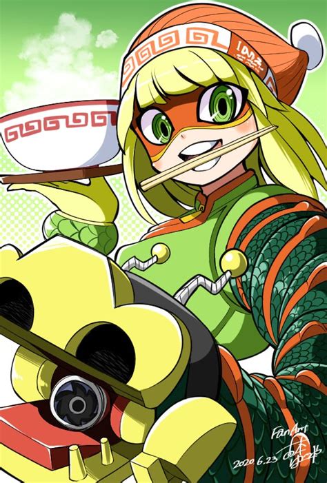 Min Min Super Smash Bros And 1 More Drawn By Furumotoyuuya Danbooru