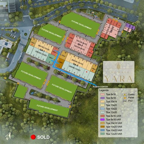 THE KAIA GRAND WISATA BEKASI Cluster YARA Rumah Mulai Rp 3 8 M An