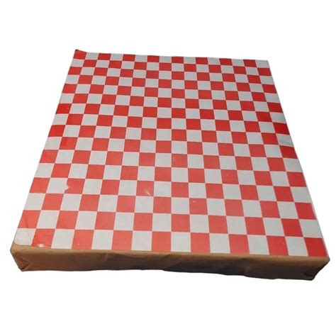 Papael Mantequilla Ajedrez Negro 30x30cm Pack 500