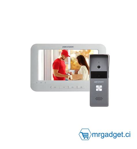 HIKVISION DS KIS203T Video Intercom Kit analogique étanche pour