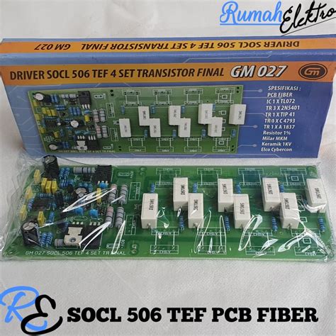 Kit SOCL 506 TEF FIBER Plus Panel 4 Set TR Final By GM Lazada Indonesia