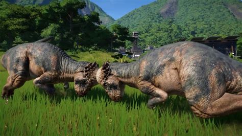 Jurassic World Evolution Gameplay Trailer Ps Youtube